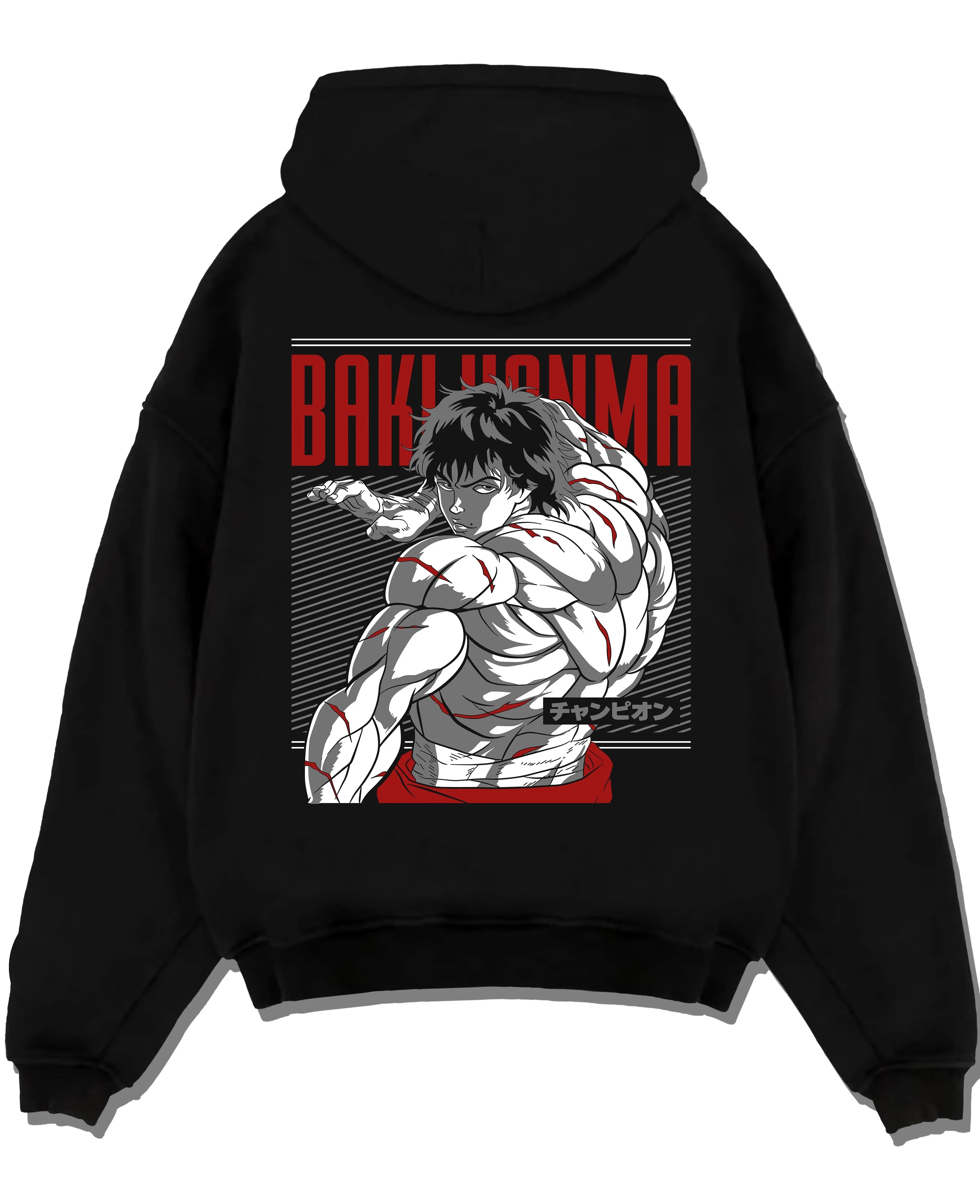 Baki Hanma Hoodie Grappler Baki Martial Arts Fighter