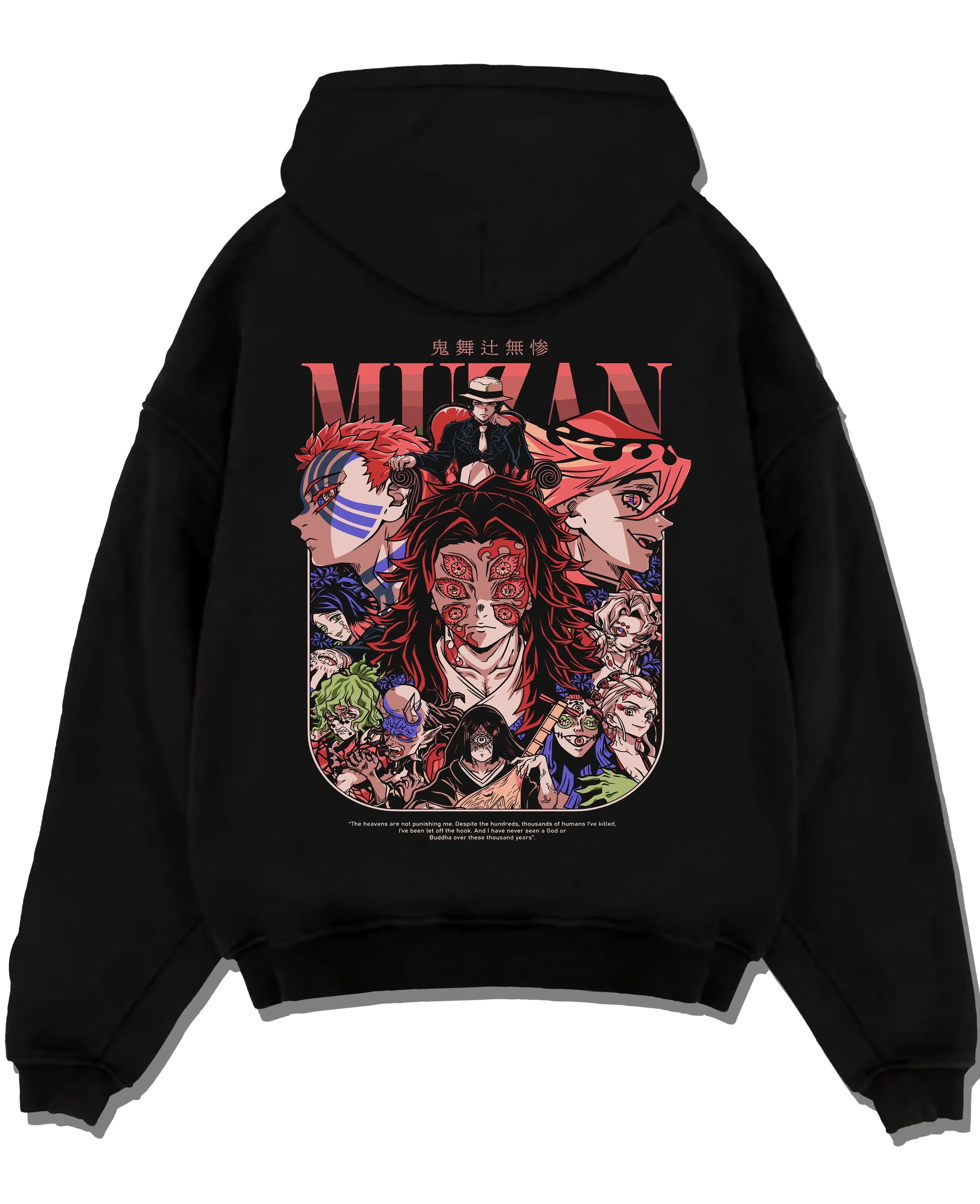 Muzan Kibutsuji Kimetsu no Yaiba Hoodie Upper Moon Demon Form